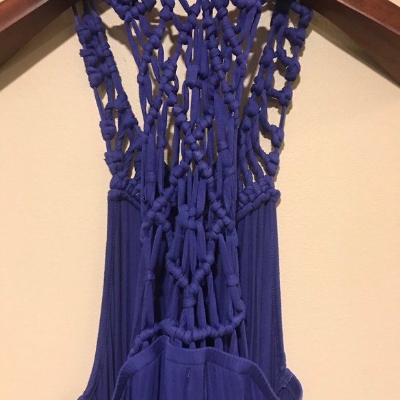 KORS Michael Kors | Dresses | Tall Summer Dress Knotted Design Blue 99s ...